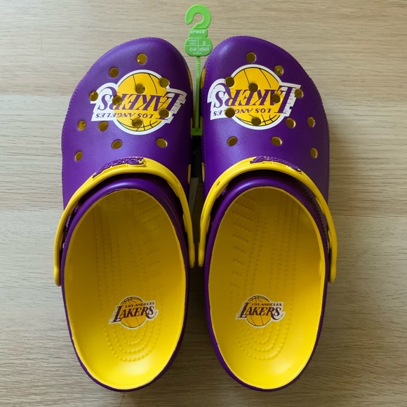 CROCS | Shoes | Crocs Nba Los Angeles Lakers Classic Clog | Poshmark
